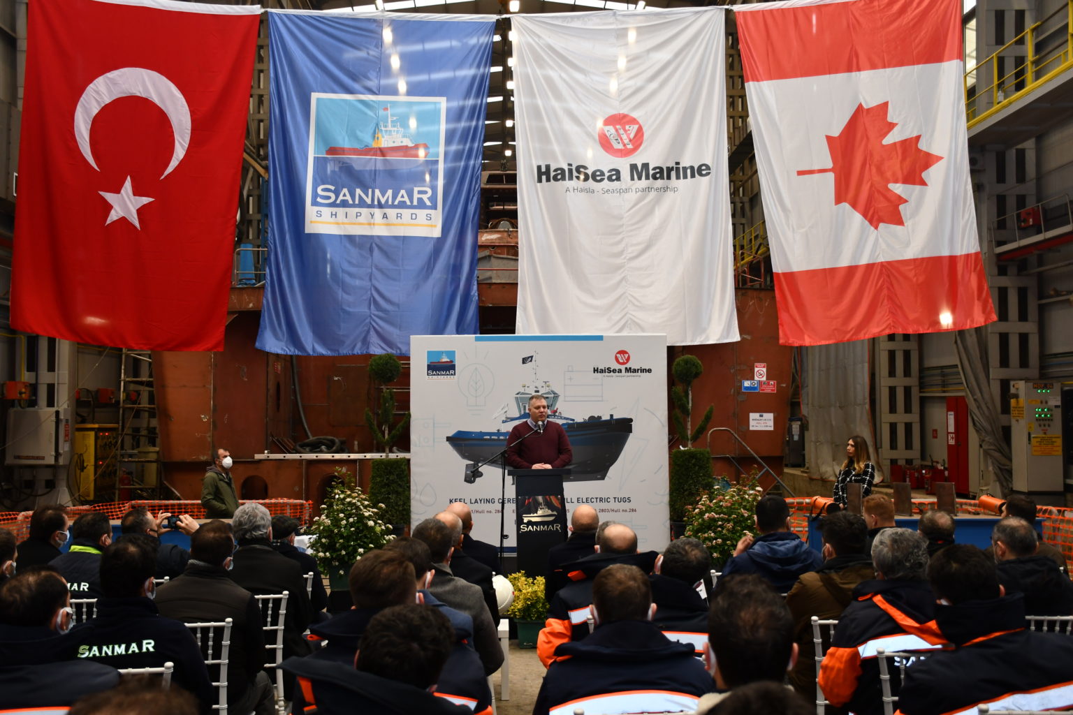 HaiSea Marine’s keel laying celebration starts the build of its ...