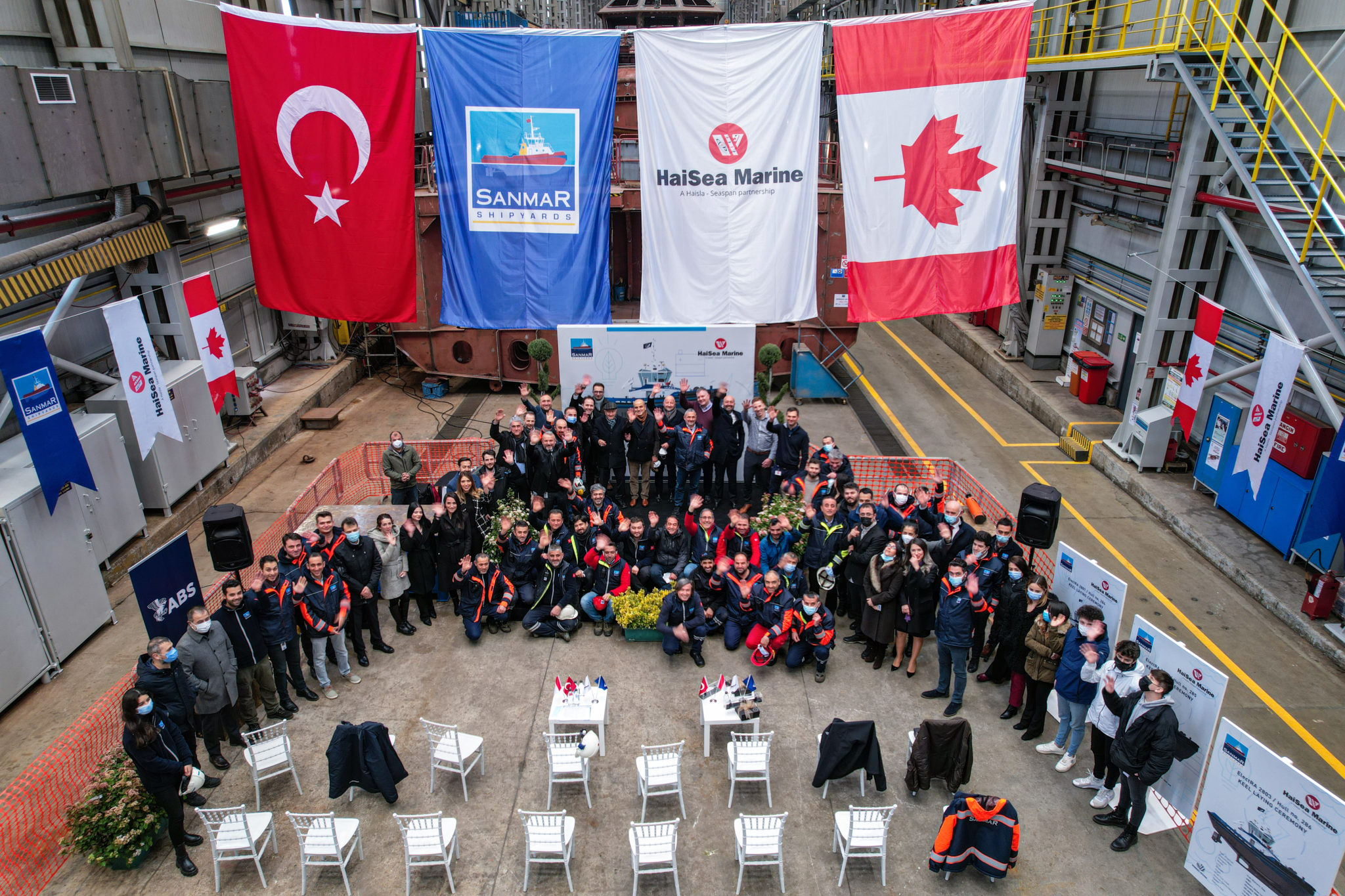 HaiSea Marine’s keel laying celebration starts the build of its ...