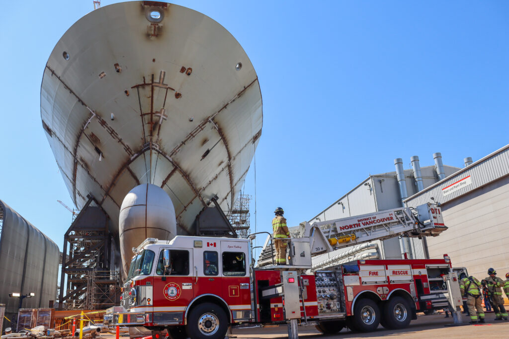Prevention and Protection: Fire Safe Operations at the Shipyards - Seaspan