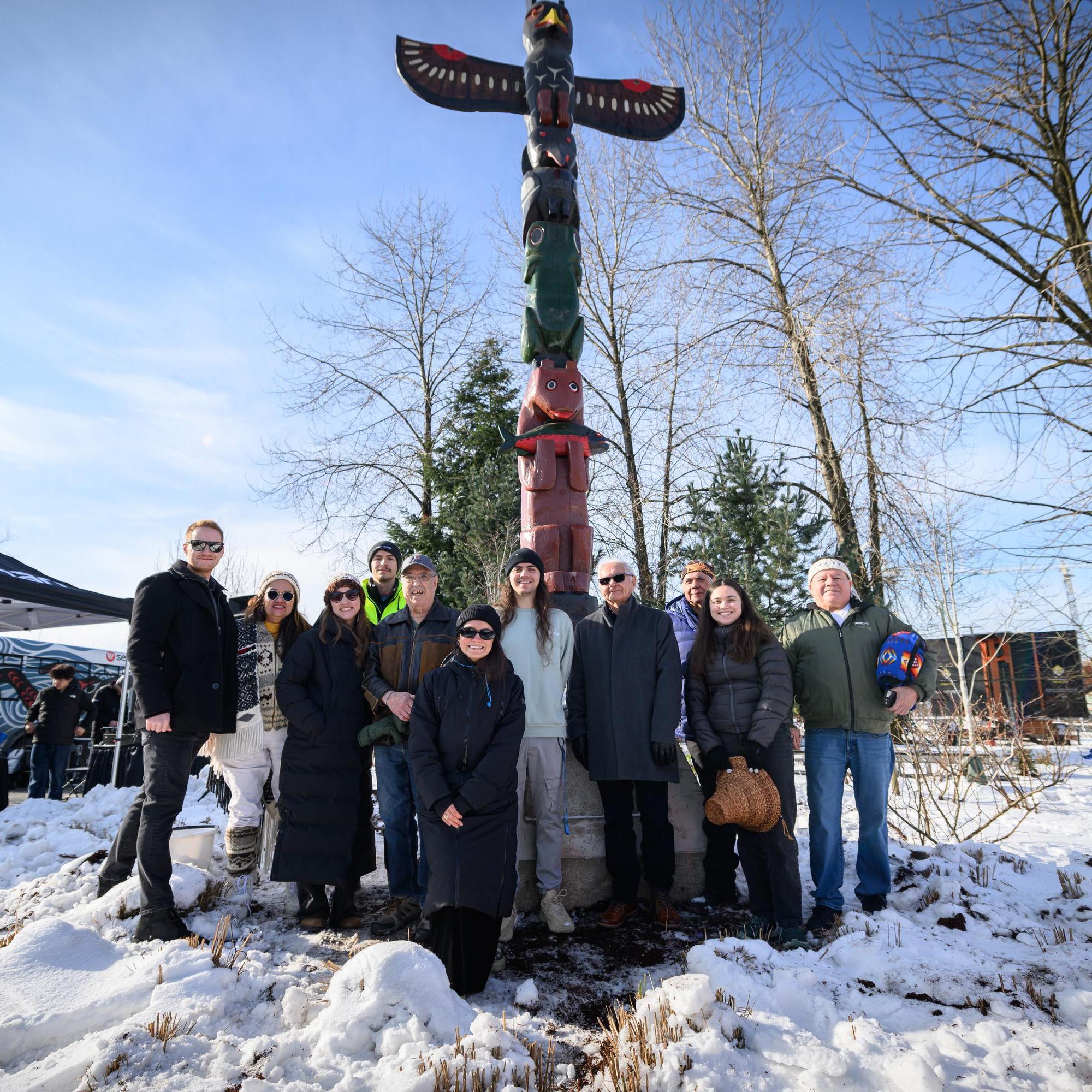 Opening of the Eyes: Inside the Unveiling of the Pemberton Campus Totem ...