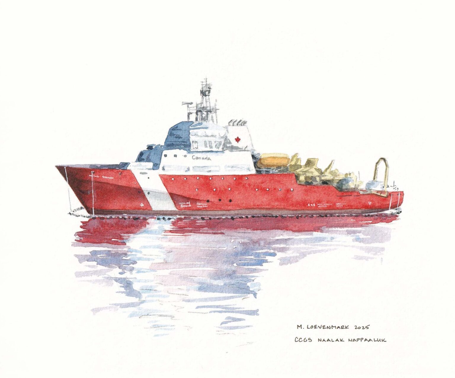 Floating in Watercolour: Local North Van Artist Monika Loevenmark ...