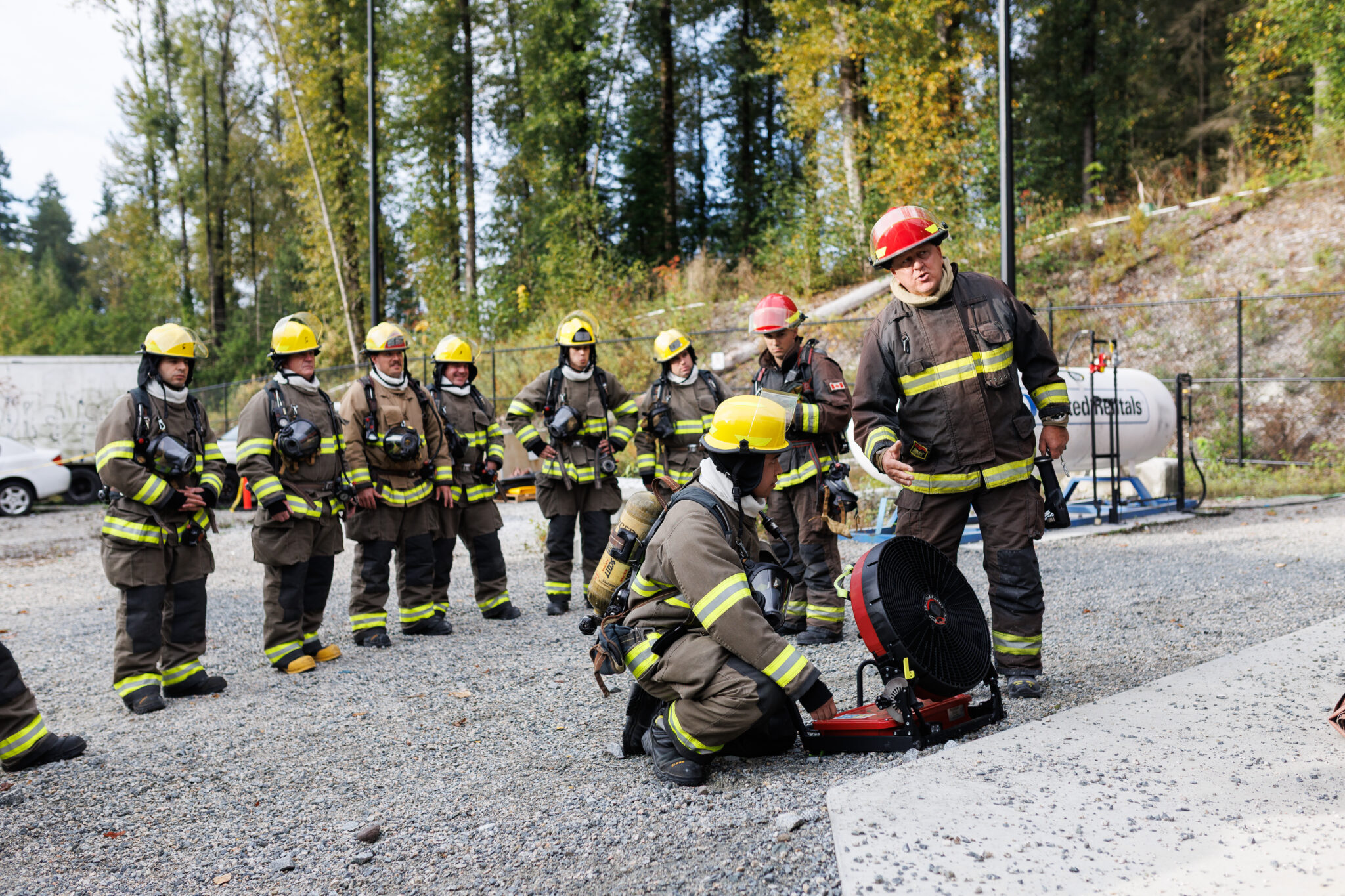 New marine firefighting training structure fully operational at ...