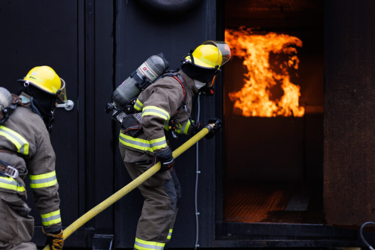 New marine firefighting training structure fully operational at ...
