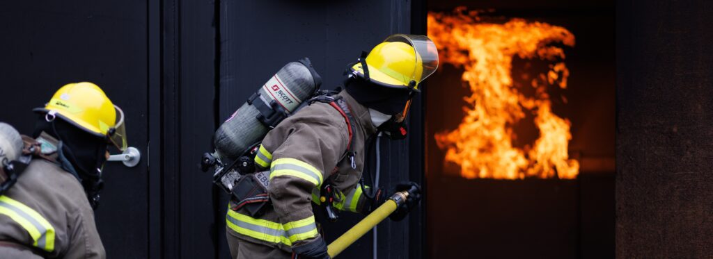 New marine firefighting training structure fully operational at ...